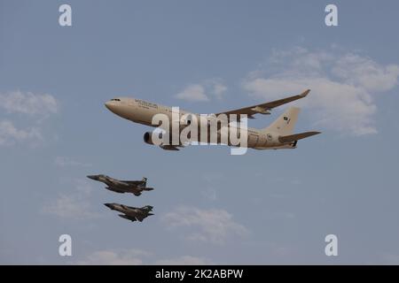 Riyadh, Saudi Arabia. 22nd Sep, 2022. Helicopters from the Royal Saudi ...