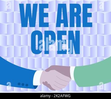 Handwriting text Shake Up. Business showcase way of meeting someone or ...