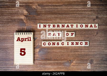 International Day of Conscience Stock Photo - Alamy