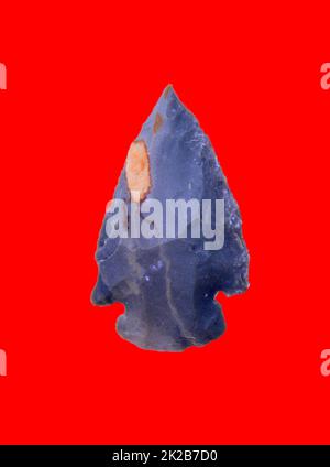 Ancient Prehistoric Primitive Arrowhead Stock Photo - Alamy