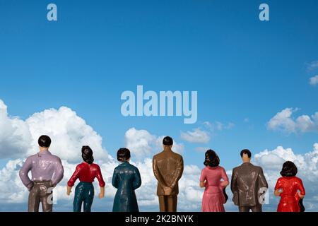 Miniature models people Stock Photo - Alamy