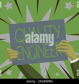 Inspiration showing sign Quality Assurance. Business overview Ensures a ...