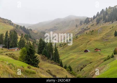 Around Warth in Austria Stock Photo - Alamy