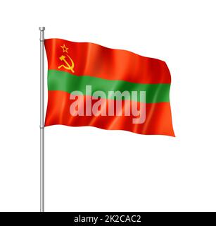 Isolated Transnistria Flag Stock Photo - Alamy