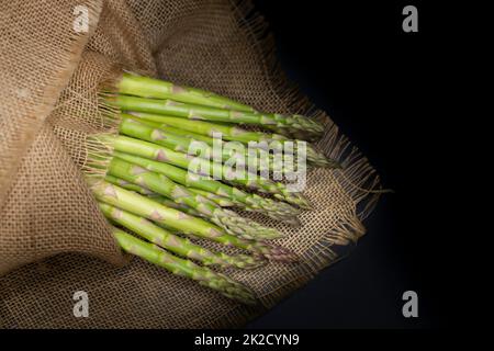 still life with fresh green asparagus Stock Photo - Alamy