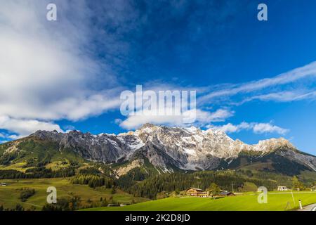 Autumn Austrian Alps nearby Bischofshofen Stock Photo - Alamy