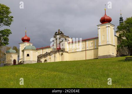 Monastery of the Mother of God Hedec, Eastern Bohemia, Czech Republic ...