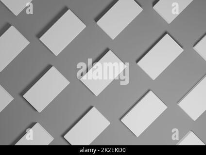 White minimal podium in green grassland with blue sky background ...