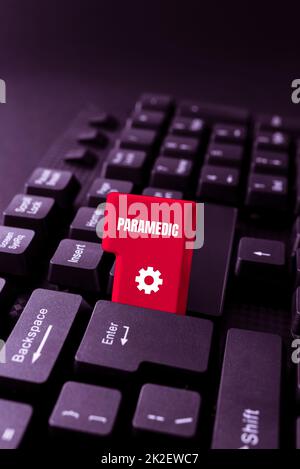 Text sign showing Rapid Response. Conceptual photo Medical emergency ...