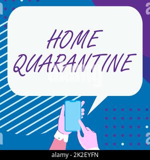 stay at home text written on pink-black grungy stamp sign Stock Photo ...