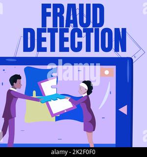 fraud alert text written on pink-black grungy stamp sign Stock Photo ...