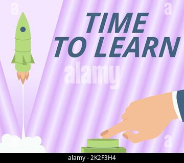 Text showing inspiration Time To Launch, Business approach Business ...