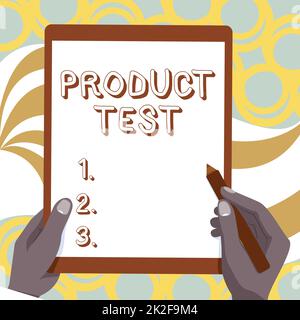 Drawing Of Both Hands Holding Tablet Lightly Presenting Wonderful Ideas ...