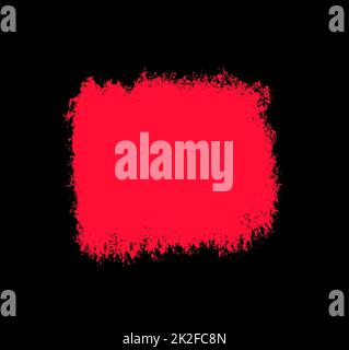 Graffiti stroke with red color on white background Stock Photo - Alamy