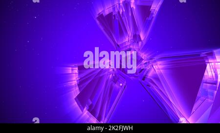 3D illustration of neon glow radioactive sign Stock Photo - Alamy