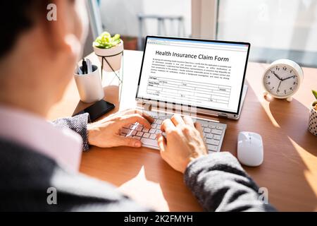 Worker Accident Insurance Disability Compensation Stock Photo - Alamy