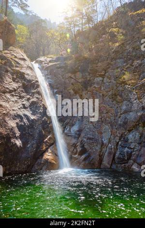 Biryong Falls watrefall Stock Photo - Alamy