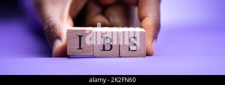 IBS Irritable Bowel Syndrome Disease Stock Photo - Alamy