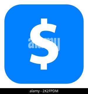 Dollar and app icon Stock Photo - Alamy