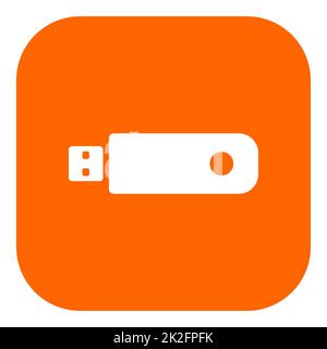 USB stick and app icon Stock Photo - Alamy