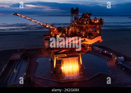 EDITORIAL USE ONLY General views of SEE MONSTER, a decommissioned North ...