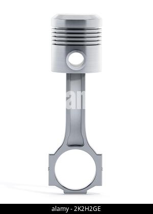 car piston illustration isolated on white background Stock Photo - Alamy