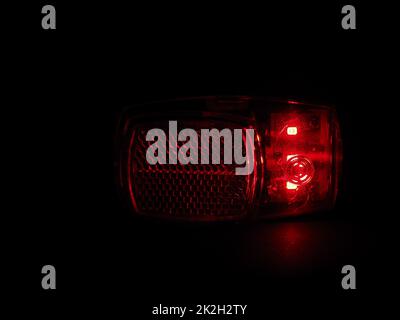 Flashing Red Strobe Light Signalling Alarm And Emergency Stock Photo ...
