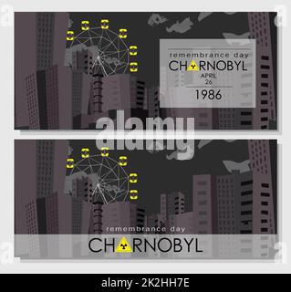 Chernobyl accident. Chernobyl Remembrance Day. The explosion of a ...