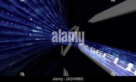Driving through the syber security tunnel Stock Photo - Alamy