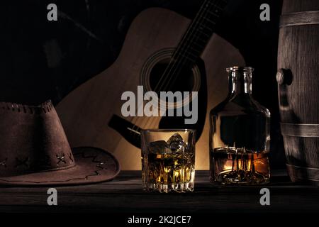 Still life in cowboy style Stock Photo - Alamy