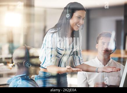 Leadership, training and manager in call center coaching a ...