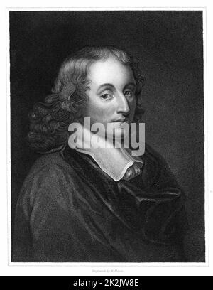 Blaise Pascal (1623-62) French philosopher, mathematician, physicist ...