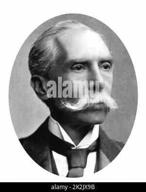 Alfred Austin (1835-1913), English poet and Poet Laureate Stock Photo ...
