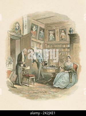 Bleak House by Charles Dickens - illustration, 'Mr Harold Skimpole ...