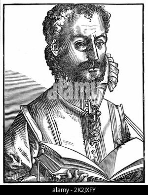 Portrait of the Composer Orlando di Lasso (1532-1594), 1593. Artist ...