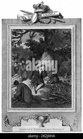 Charles II (1630-85) King of Great Britain and Ireland from 1660 after ...