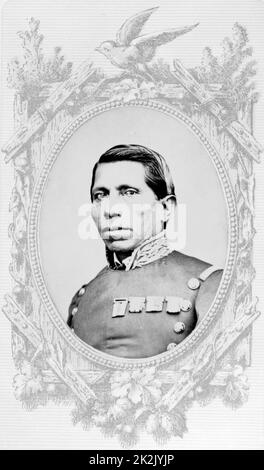 [General Tomas Mejia, Emperor Maximilian, General Miramon], 1867 Stock ...