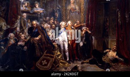 Rejtan - The Fall of Poland. Tadeusz Rejtan (lower right) in September ...