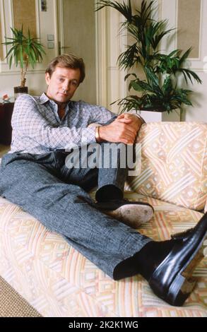 The American actor Christopher Mitchum, photographed during the 15th ...