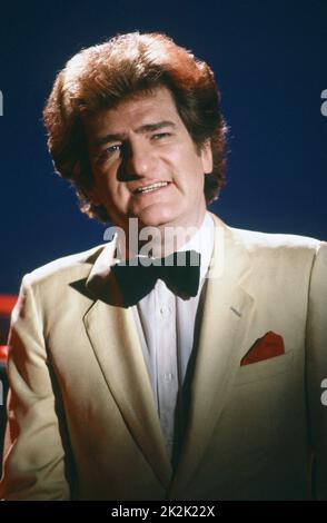 Portrait of French singer Eddy Mitchell, circa 1989 Stock Photo - Alamy