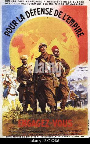 Toussaint, Maurice Propaganda poster calling for enlisting in the ...