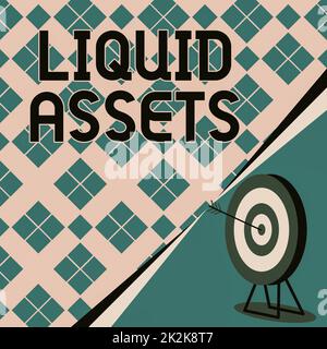 Handwriting text Liquidity. Internet Concept Cash and Bank Balances ...