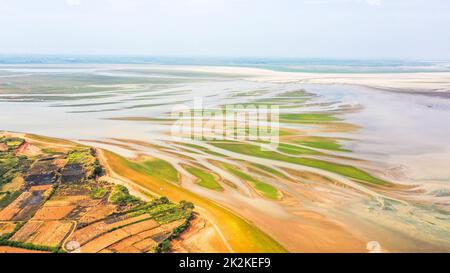 NANCHANG, CHINA - SEPTEMBER 23, 2022 - An aerial photo shows a "tree ...