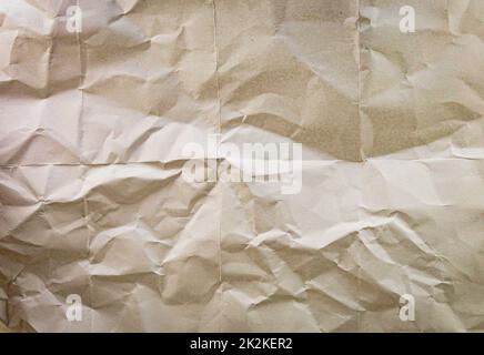 Image of old crumpled textured paper Stock Photo - Alamy