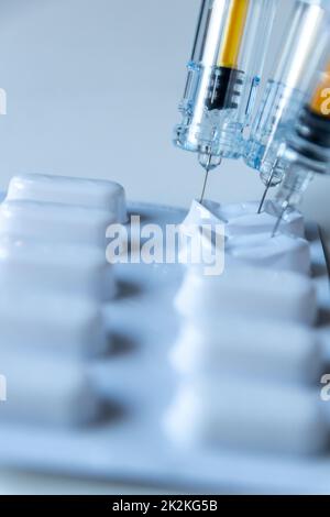 Combination of pills and injections as new medical vaccines ready for ...