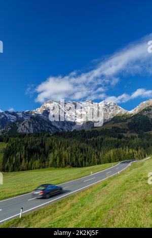 Autumn Austrian Alps nearby Bischofshofen Stock Photo - Alamy