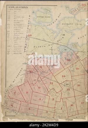 Outline and Index Map of the Borough of the Bronx, Sections 14, 15, 16 ...