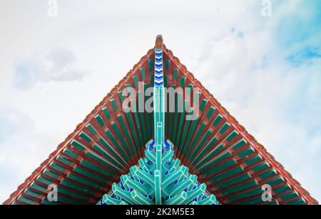 A Cornucopia Dougong in Temple of Confucius, Suixi County Province ...