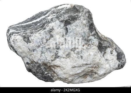 Large grey rock boulder, stock photo image cut out and isolated on a ...