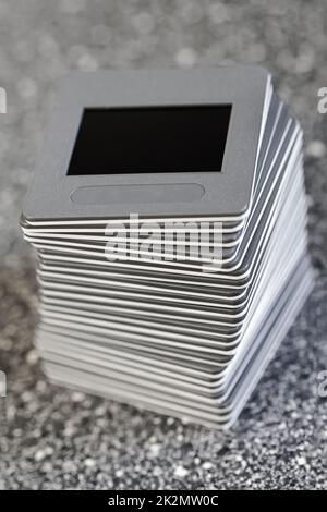 stacked slide frames Stock Photo - Alamy